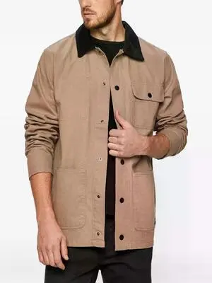 VANS Corduroy-collar Patch-pocket Jacket