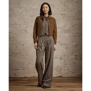 Ralph Lauren Wool-cotton Herringbone Vest