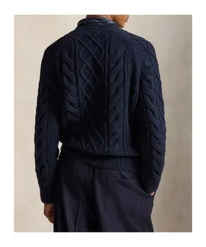 Polo Ralph Lauren Aran-knit Wool-alpaca Sweater