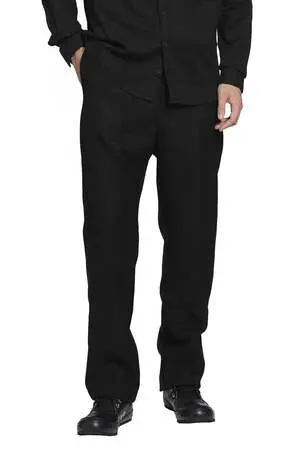 NICOLO CESCHI BERRINI Tailored Wool Pants - Black