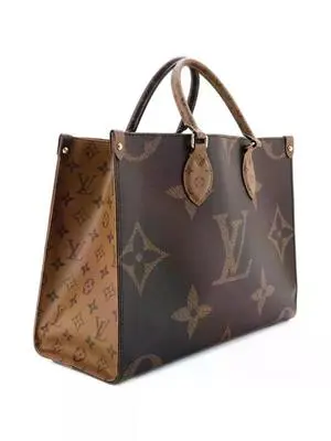 LOUIS VUITTON Onthego Reverse Monogram Giant Mm Tote Bag - Brown