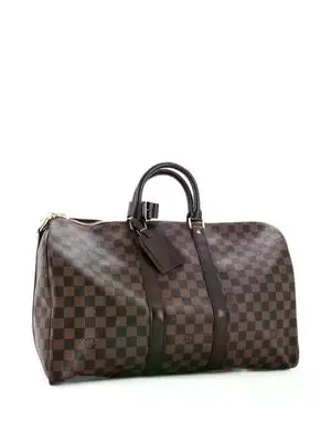 LOUIS VUITTON Keepall Bandouliere Bag Damier 45 Travel Bag