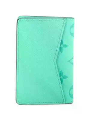 LOUIS VUITTON Pocket Organizer Monogram Taigarama Small Wallets
