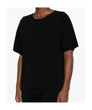 Issey Miyake Crew-neck Short-sleeve Shirt