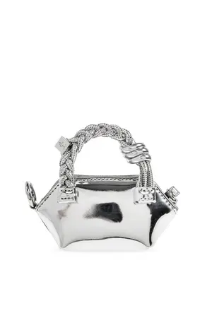 GANNI Mirror-effect Pouch Bag