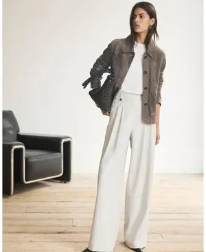Mint Velvet Tailored Wide Trousers
