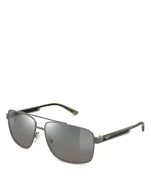 Maui Jim Halawa Square Sunglasses, 62mm