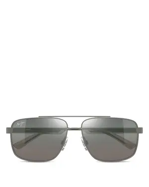 Maui Jim Halawa Square Sunglasses, 62mm