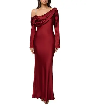 JLUXLABEL One And Only Satin Dress Red