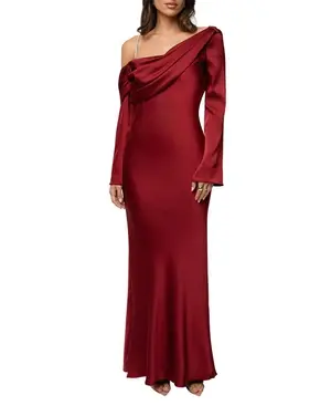 JLUXLABEL One And Only Satin Dress - Red