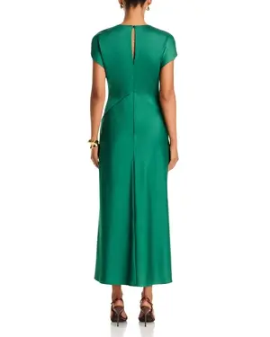 Kobi Halperin Maxon Twist Front Midi Dress