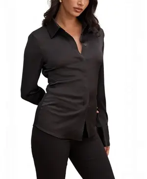 EVER NEW Gigi Fitted Cuffed Shirt