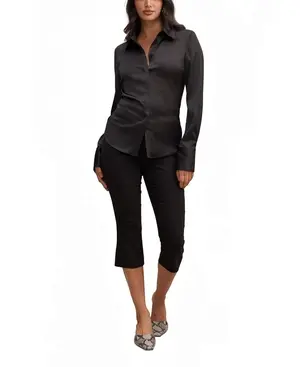 EVER NEW Gigi Fitted Cuffed Shirt