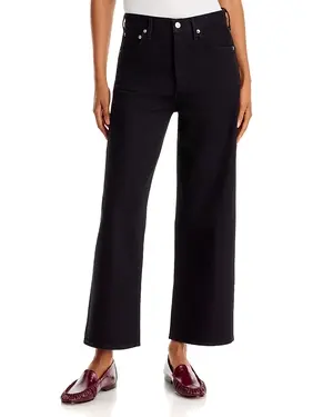 AGOLDE The Ren High Rose Ankle Wide Leg Jeans