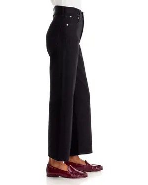 AGOLDE The Ren High Rose Ankle Wide Leg Jeans