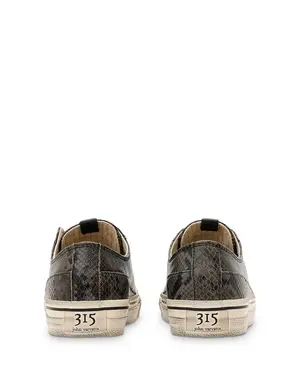 John Varvatos 315 Vulc Laceless Leather Sneakers