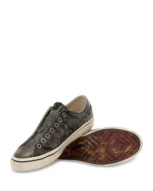 John Varvatos 315 Vulc Laceless Leather Sneakers