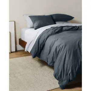 PARACHUTE Percale Fitted Sheet, Full - Sky