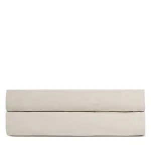 PARACHUTE Percale Fitted Sheet, Twin - Bone