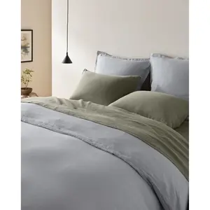 PARACHUTE Linen Duvet Cover, Full/queen - Sky