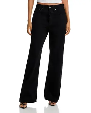 Acne Studios Cotton Wide Leg Jeans