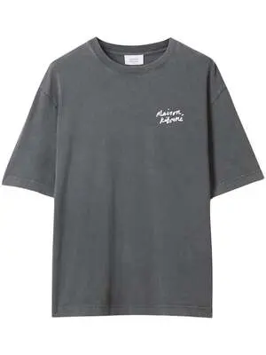 Maison Kitsuné Mini Logo Organic Cotton T-shirt - Grey