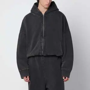 ENTIRE STUDIOS Eternal Zip High-neck Hoodie With Oversized Zip Hood