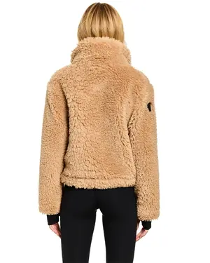 Sam. Valley Chunky Sherpa Fleece Jacket - Camel