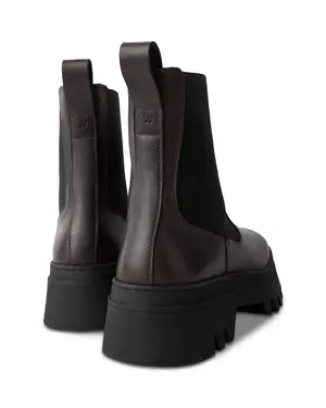 Whistles Hatton Chunky Leather Chelsea Boots