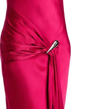 TOCCIN Juliet Draped Midi Dress