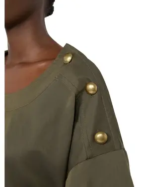 Max Mara Mxmmelodia Belted Cotton Dress