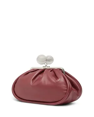 Max Mara Pasticcino Convertible Leather Crossbody