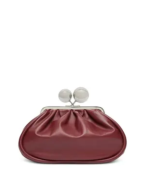 Max Mara Pasticcino Convertible Leather Crossbody