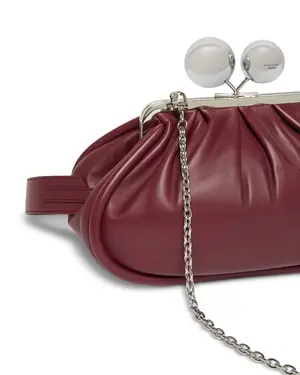 Max Mara Pasticcino Convertible Leather Crossbody