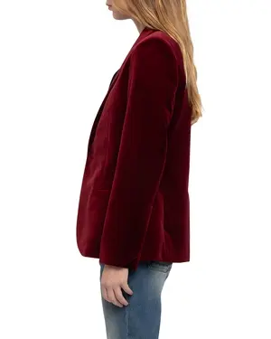 Zadig&Voltaire Vavy Velvet Single Button Jacket