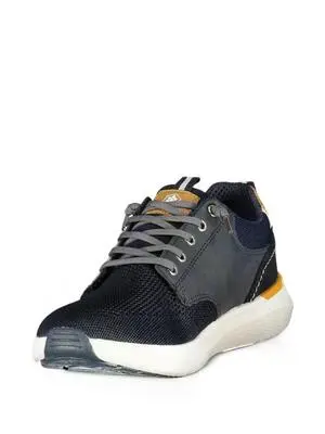 LUMBERJACK Panelled Mesh Sneakers - Blue
