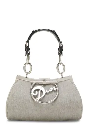Dior Denim Diva Frame Bag