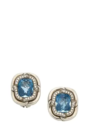 David Yurman Topaz Labyrinth Earrings