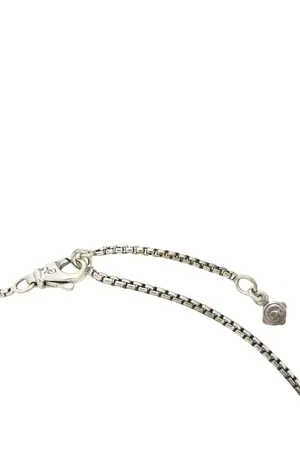 David Yurman Onyx Diamond Petite Albion Necklace