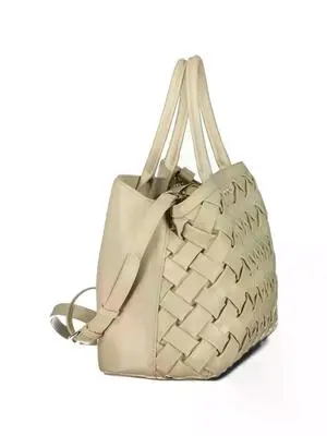 MARIO VALENTINO Woven-design Tote Bag