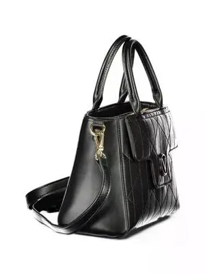 MARIO VALENTINO Quilted Logo-plaque Tote Bag