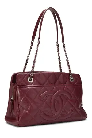 Chanel Burgundy Caviar Timeless 'cc' Tote