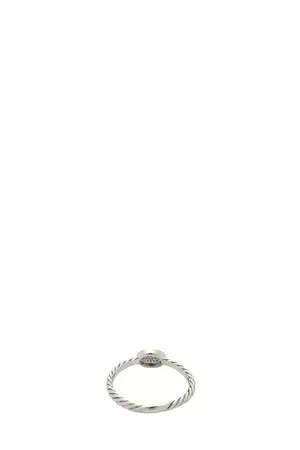 David Yurman Diamond Cable Oval Ring