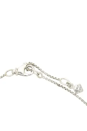 David Yurman Diamond Circle Cable Necklace