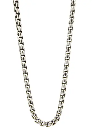 David Yurman Box Chain Necklace 2.7mm