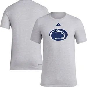 Adidas Penn State Nittany Lions Primary Logo Polyester T-shirt - Gray