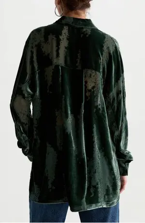 Ag Sawtelle Burnout Velvet Shirt
