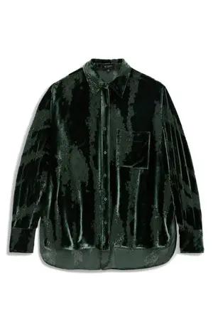 Ag Sawtelle Burnout Velvet Shirt
