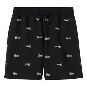 Gucci Fw24 Sweat Shorts 'embroidery
