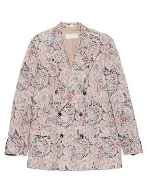 Dries Van Noten Blazer Doppiopetto Bosier - Blue